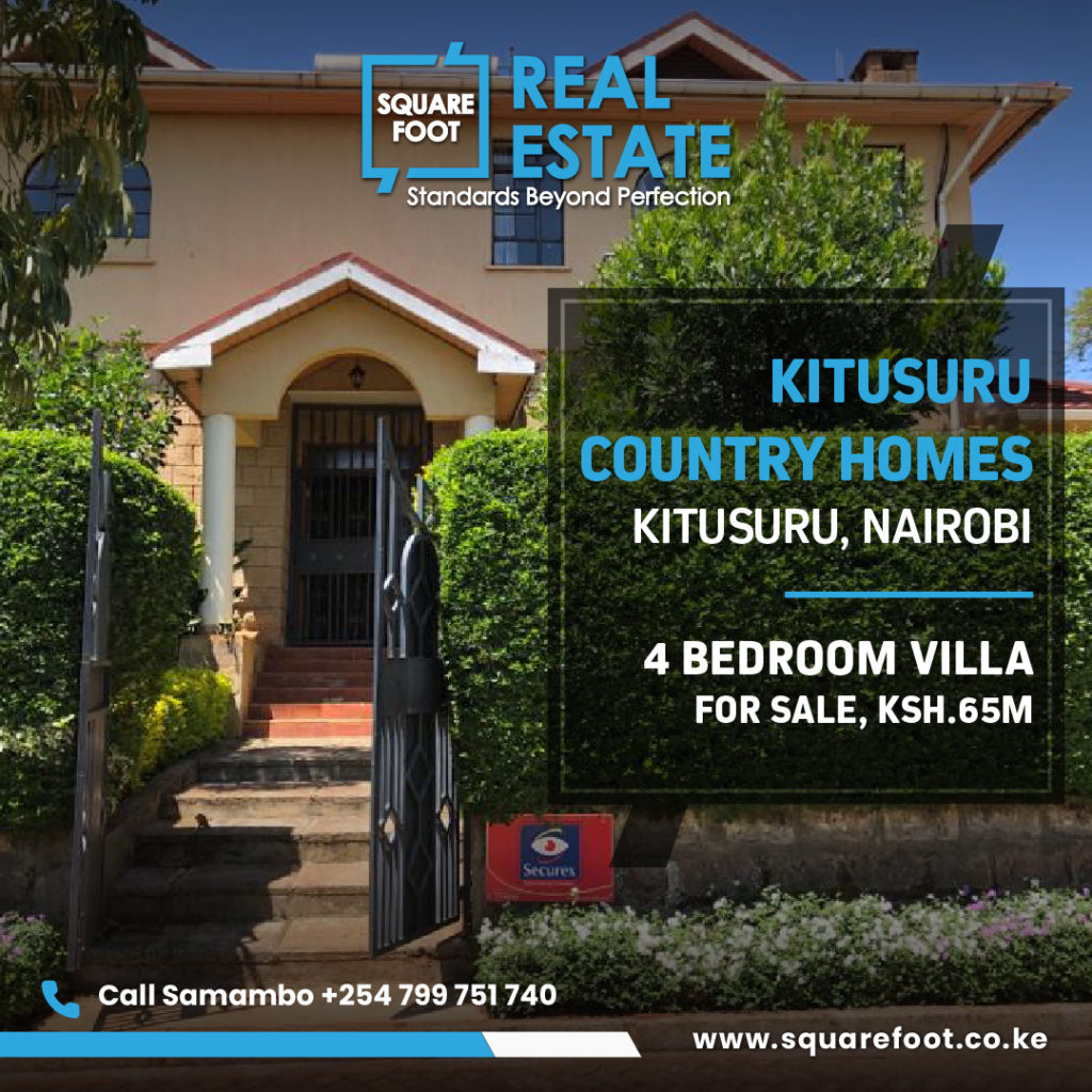 Kitusuru Country Homes 4 Bedroom Villa – Commonwealth eMarketplace